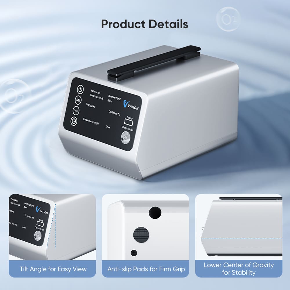 Portable Oxygen Concentrator VT-1 | Varon oxygen concentrator – TTLIFE OXYGEN CONCENTRATOR