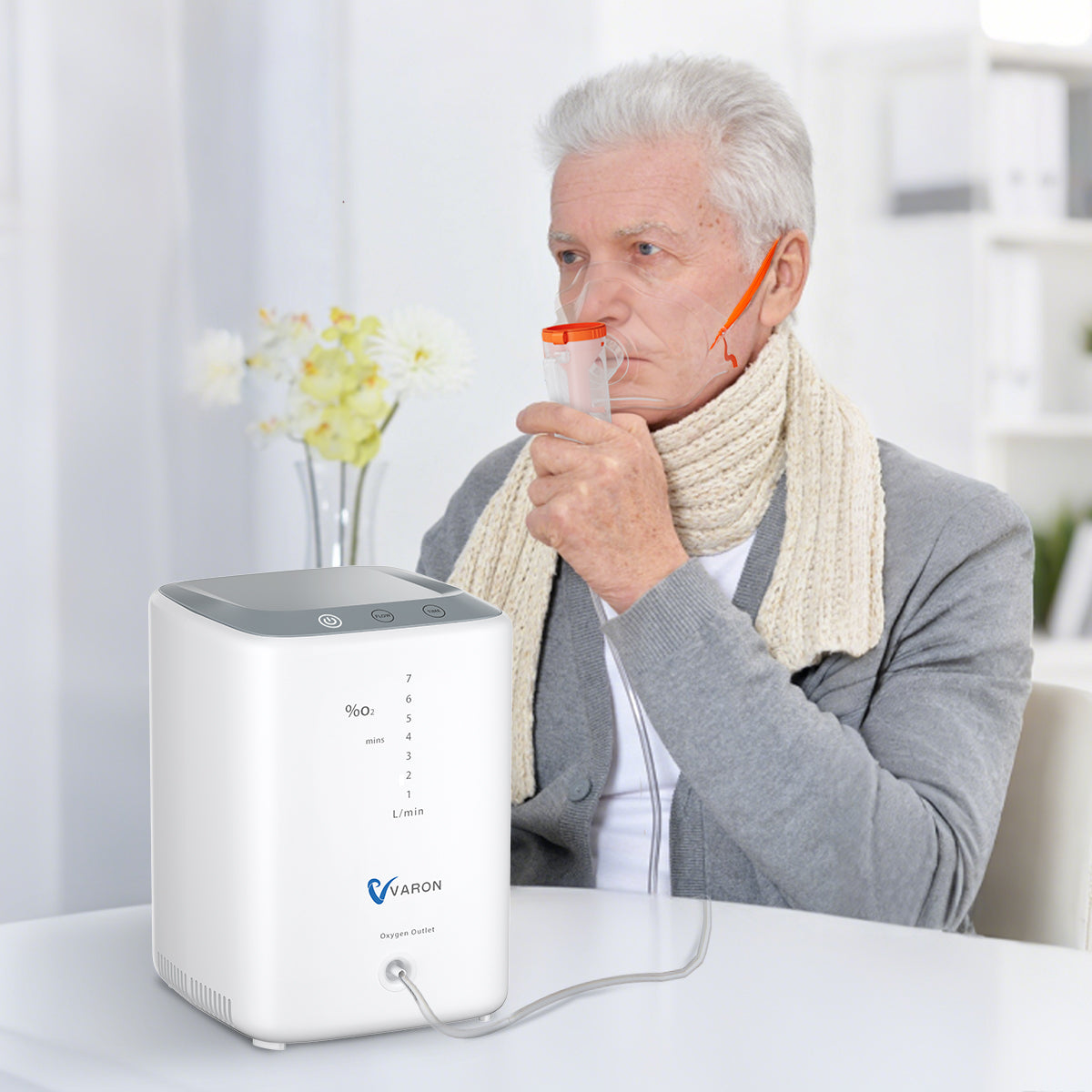 Affordable NT-04 Home Oxygen Concentrator | 1–7L with Oxygen Mask ...