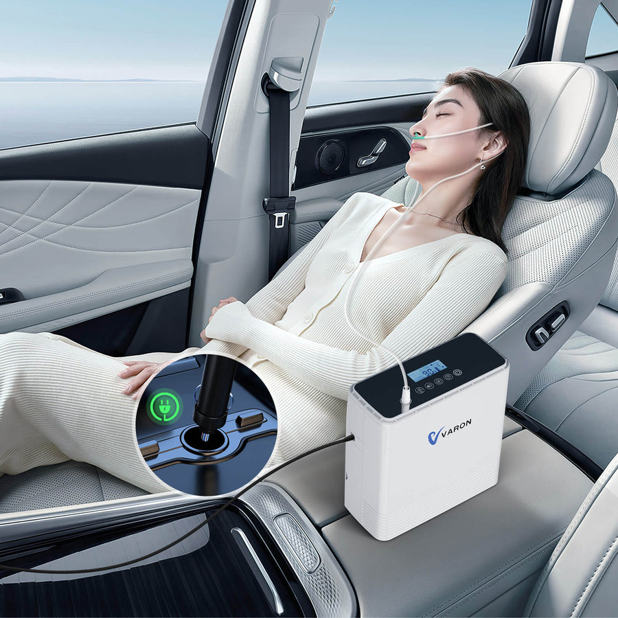 Portable Oxygen Home Generators 1-6Liter/min Continuous Flow Portable ...