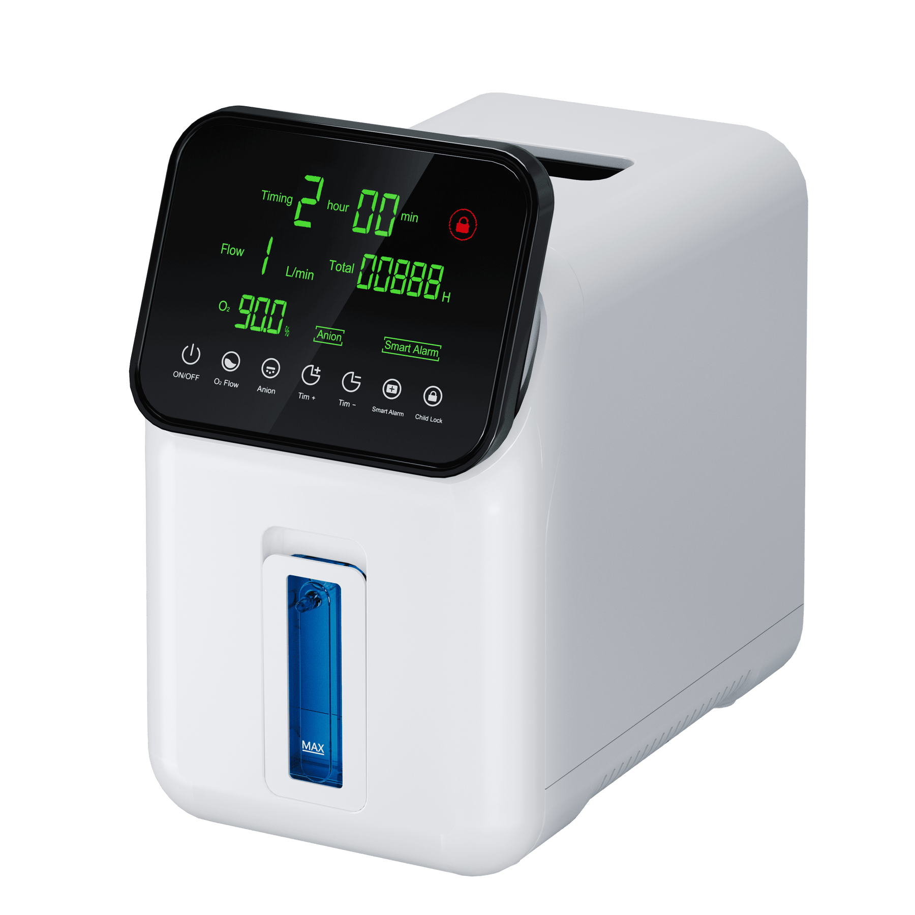 1-7L/min Home Oxygen Concentrator YK608A – TTLIFE OXYGEN CONCENTRATOR