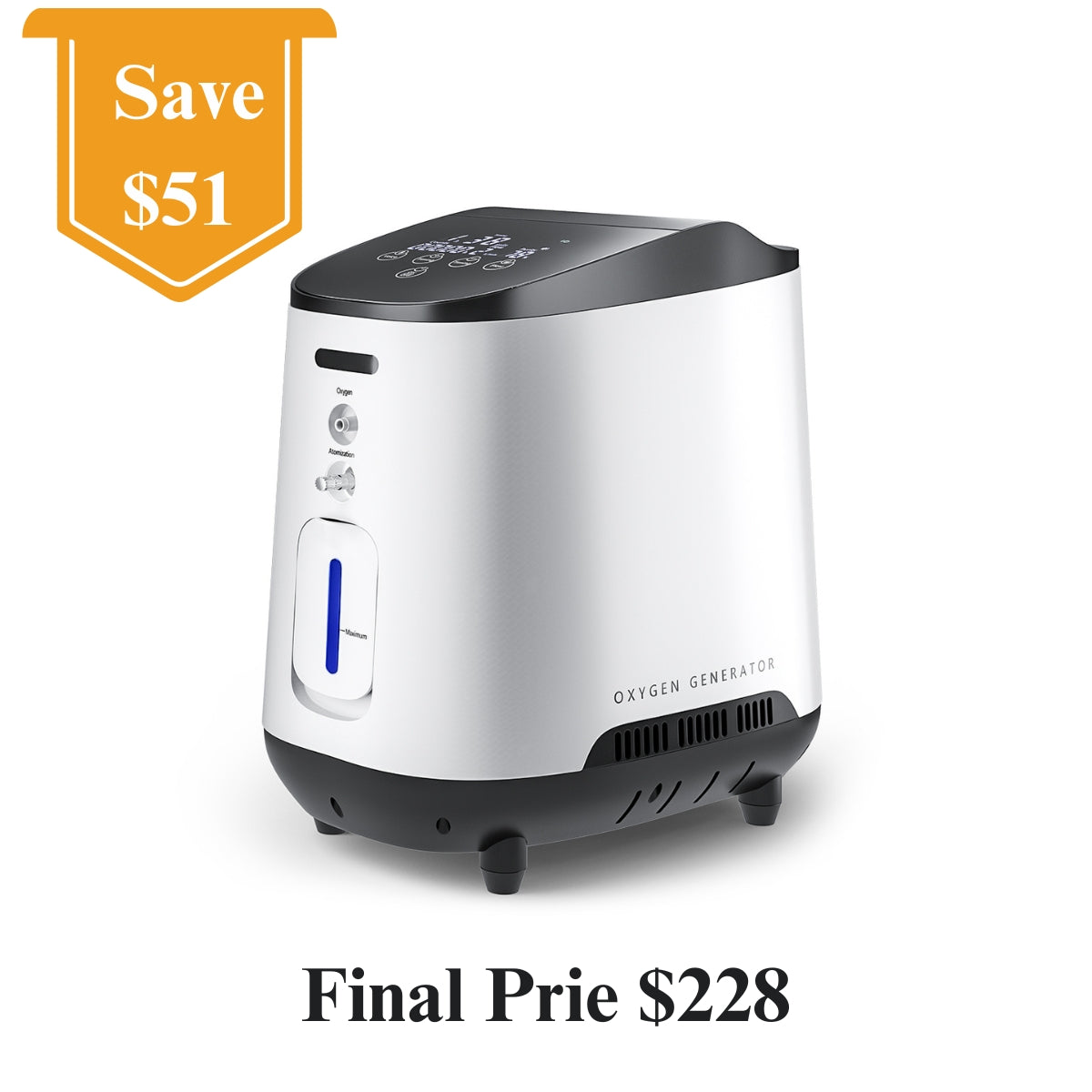 TTLife Home Oxygen Concentrator 105W – TTLIFE OXYGEN CONCENTRATOR