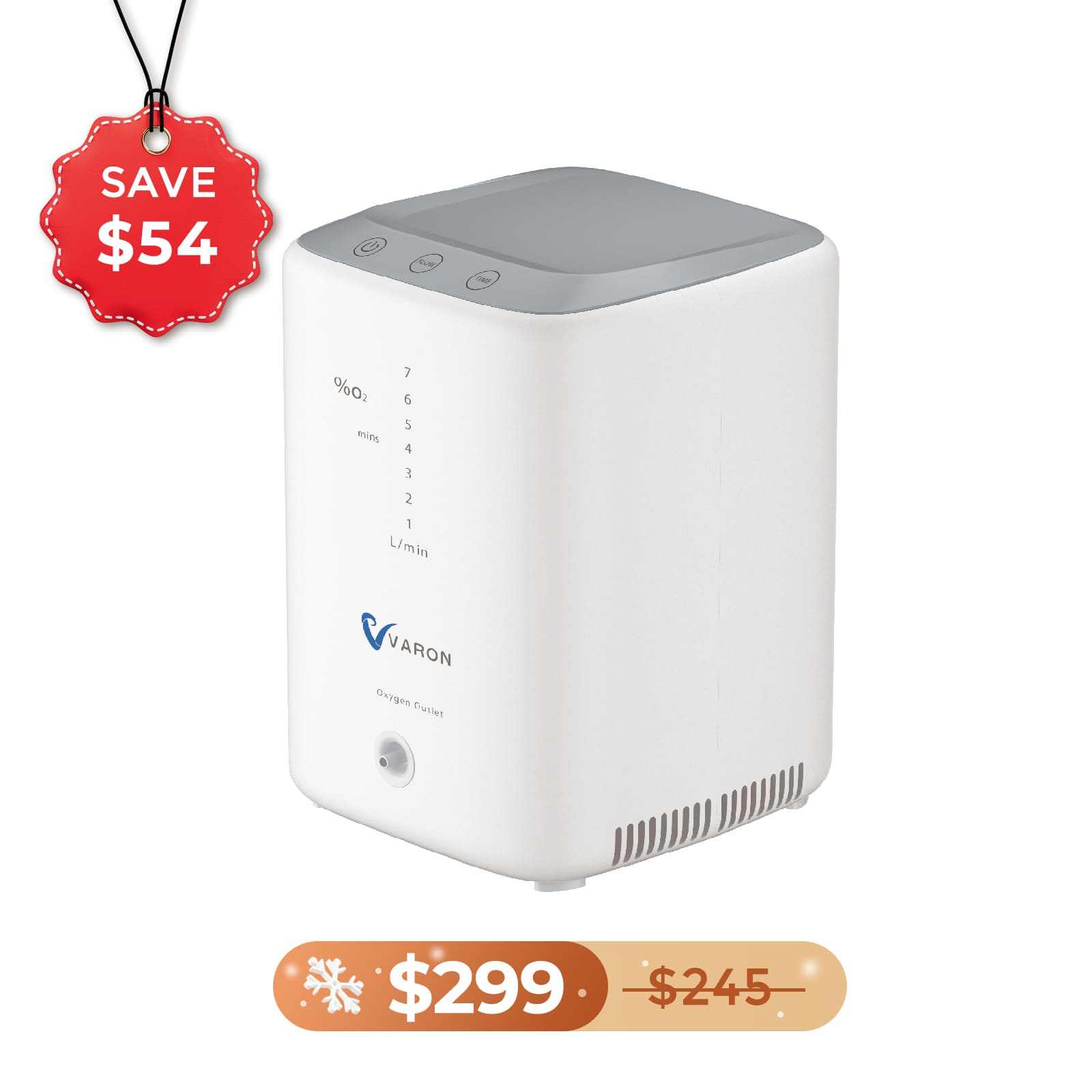 VARON 1-7L/min Home Oxygen Concentrator NT-04 – TTLIFE OXYGEN CONCENTRATOR