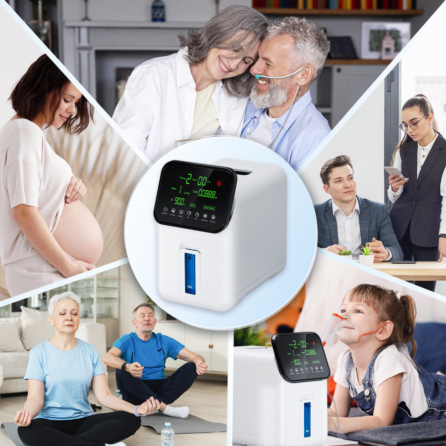 1-7L/min Home Oxygen Concentrator YK608A – TTLIFE OXYGEN CONCENTRATOR